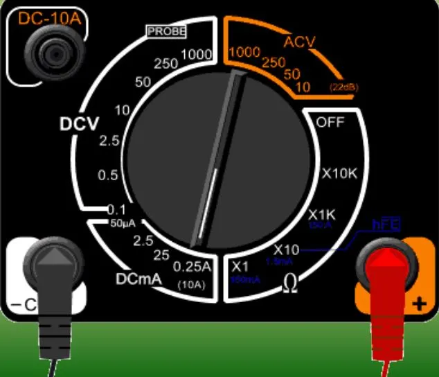 How to Check Amperes Using Analog Multimeter? | OPEN READ